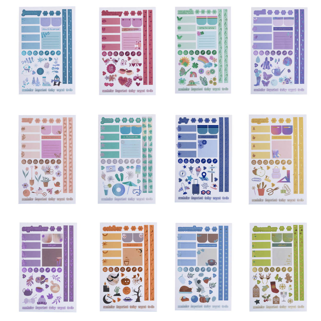 Monthly Sticker Book Edition 10 | Erin Condren
