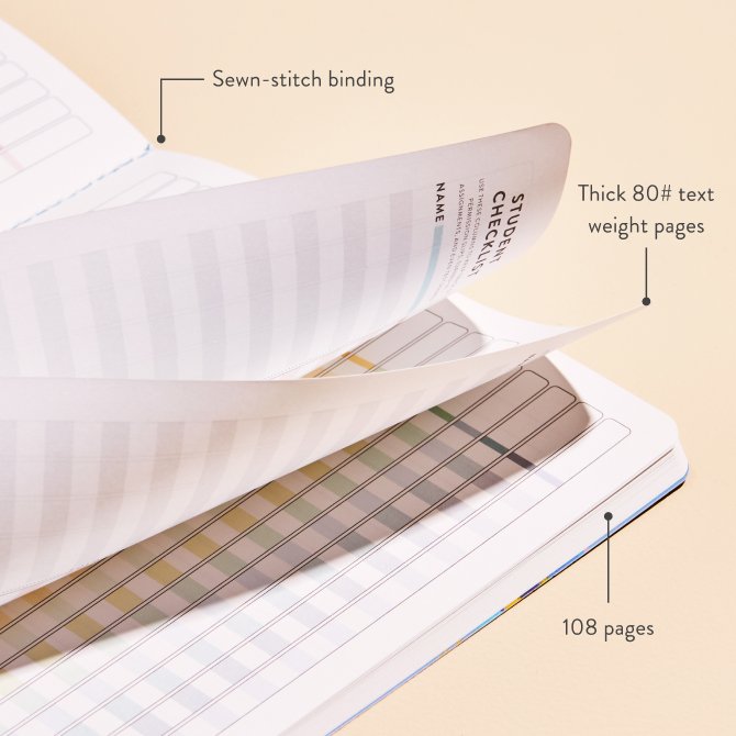 Inspire Bound Teacher Record Book | Erin Condren