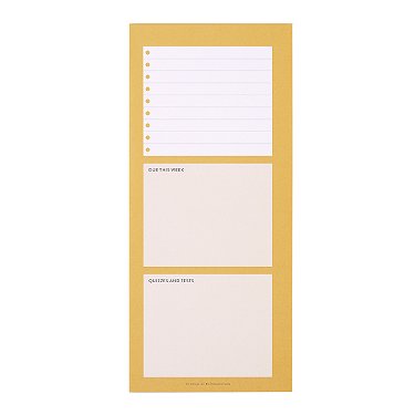 Repositionable Weekly Whiteboard Student Prep Notepad Refills | Erin ...