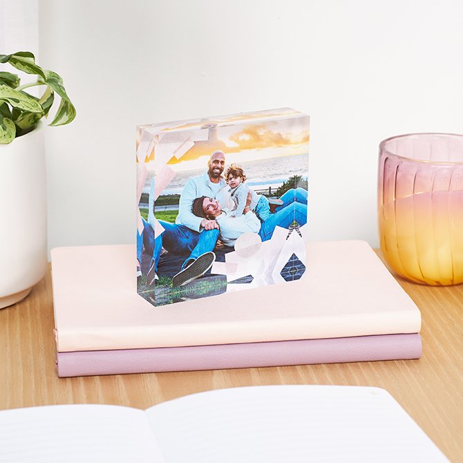 Harmony Neutral Acrylic Block | Erin Condren