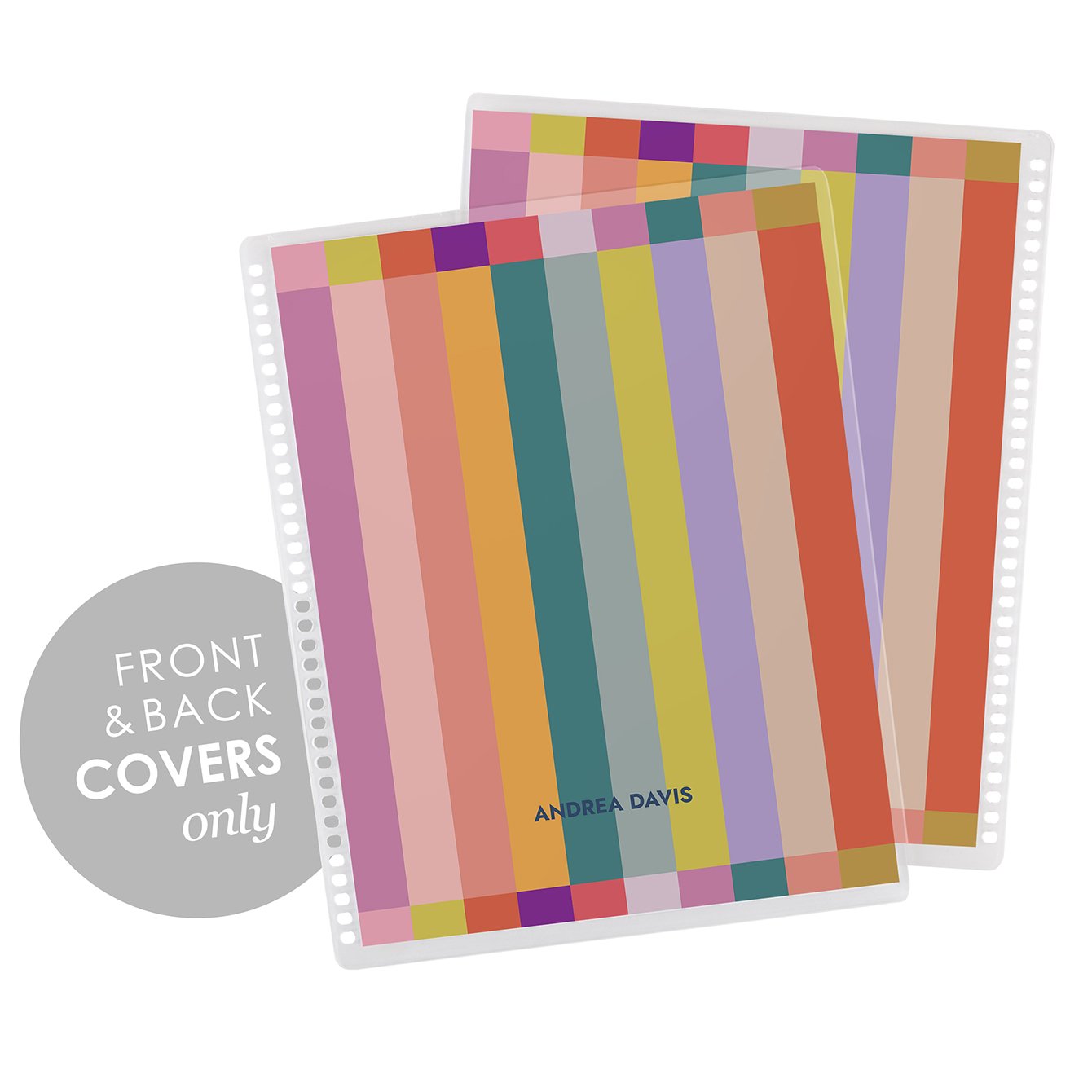 Tonal Stripes Covers | Erin Condren