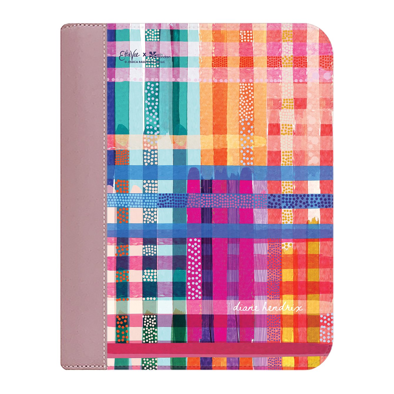 EttaVee Woven Premium Zip Folio | Erin Condren