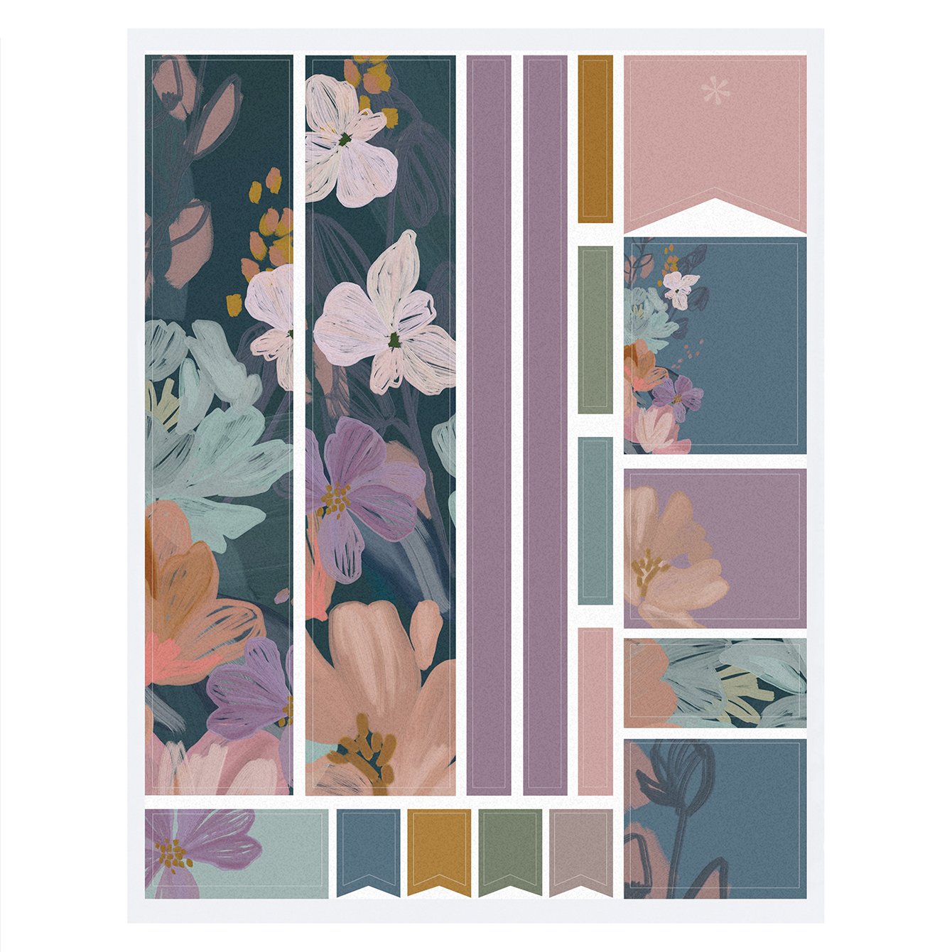 Bold Blooms Sticker Sheet | Erin Condren
