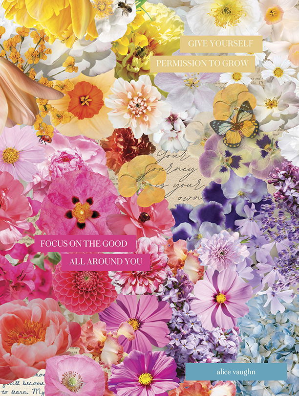Floral Collage Notebook | Erin Condren