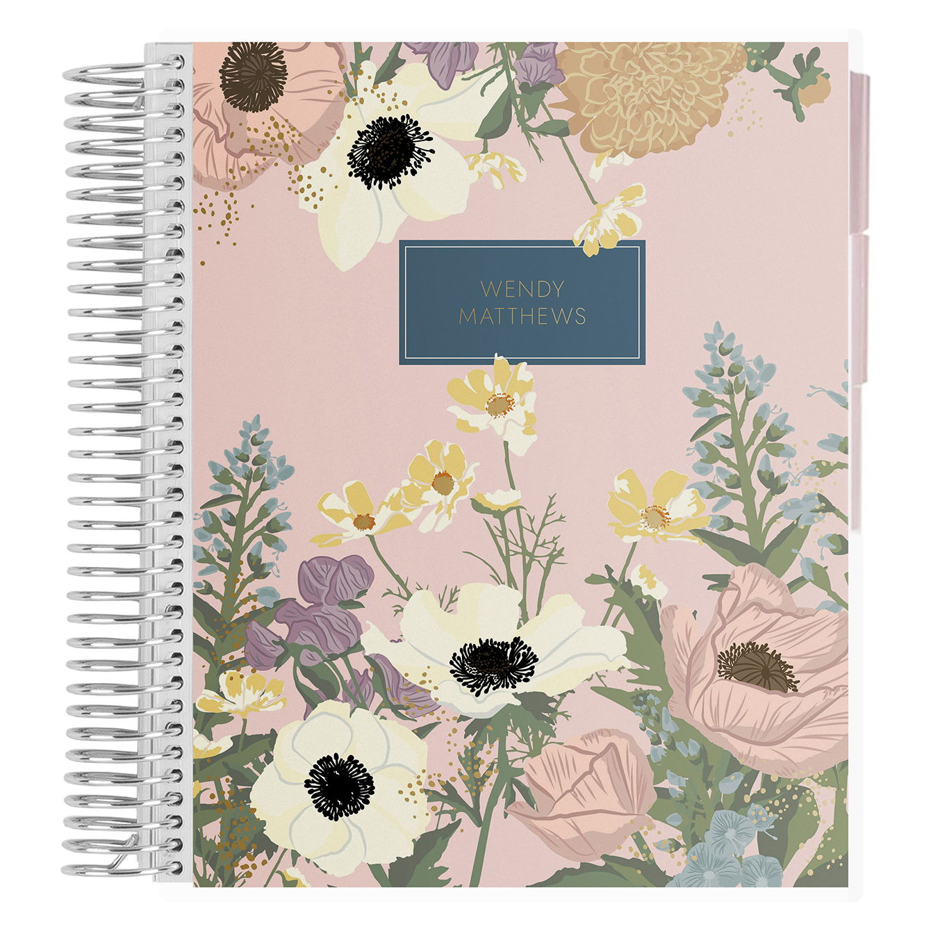 Bouquet Premium 3 Subject Notebook | Erin Condren