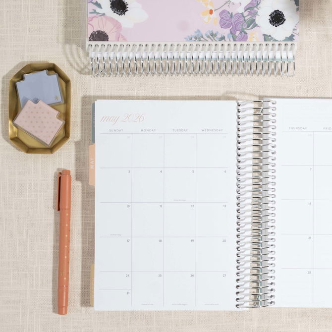 Leopard Monogram A5 Daily LifePlanner™ Duo | Erin Condren