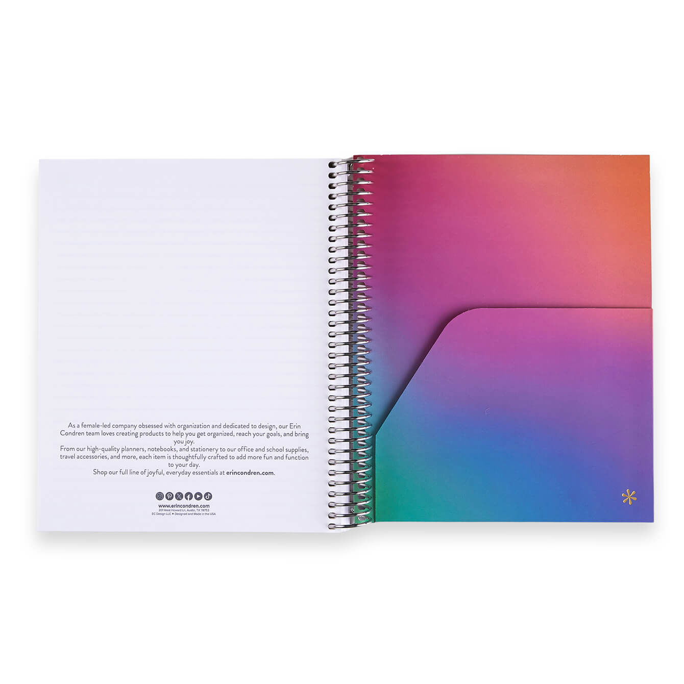 7x9 Project Planning Notebook | Erin Condren