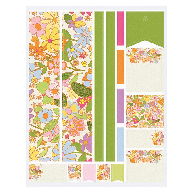 Alja Horvat Bright Blooms Sticker Sheet | Erin Condren