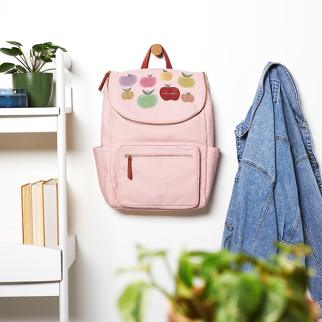 Rainbow Apples Custom Backpack | Erin Condren