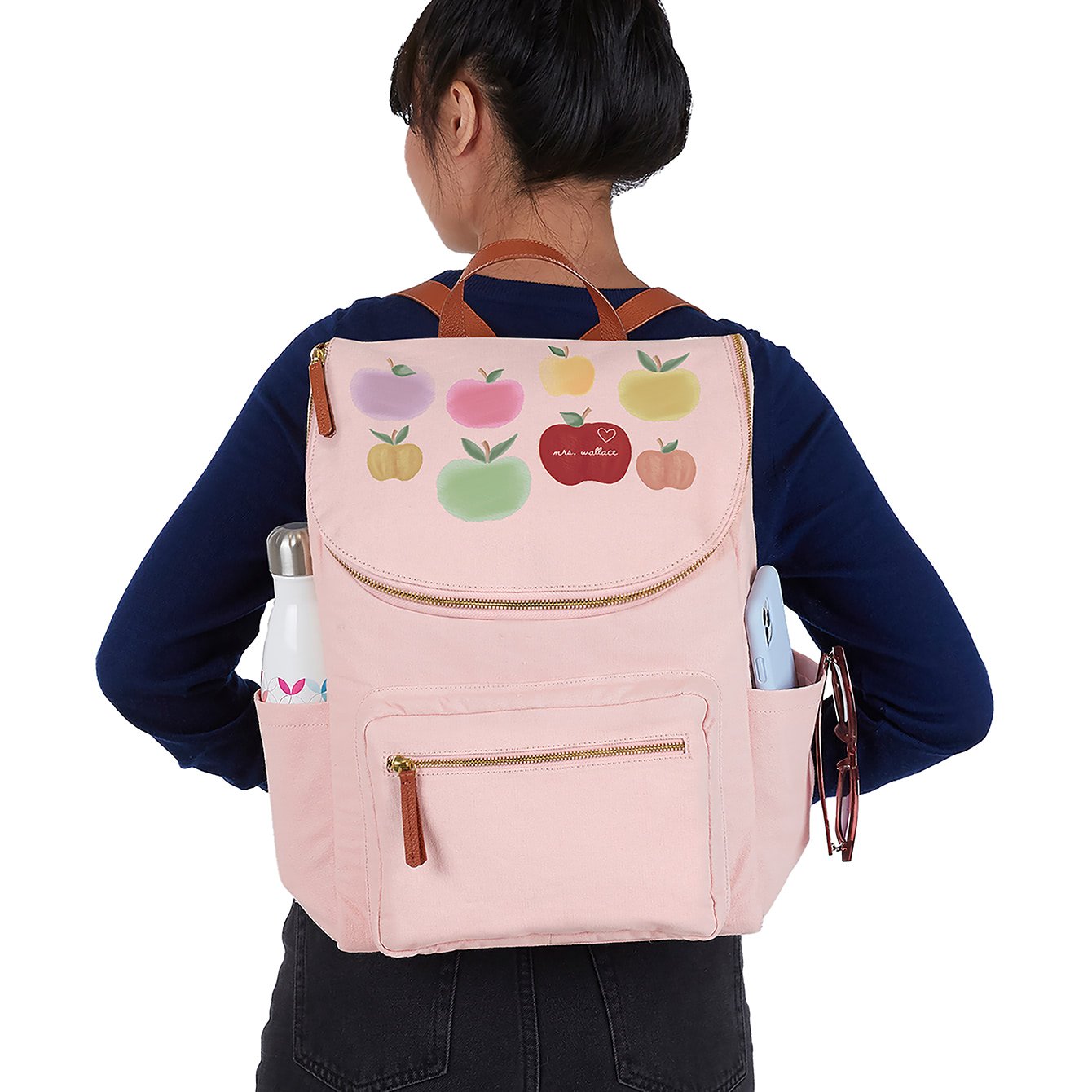 Rainbow Apples Custom Backpack | Erin Condren
