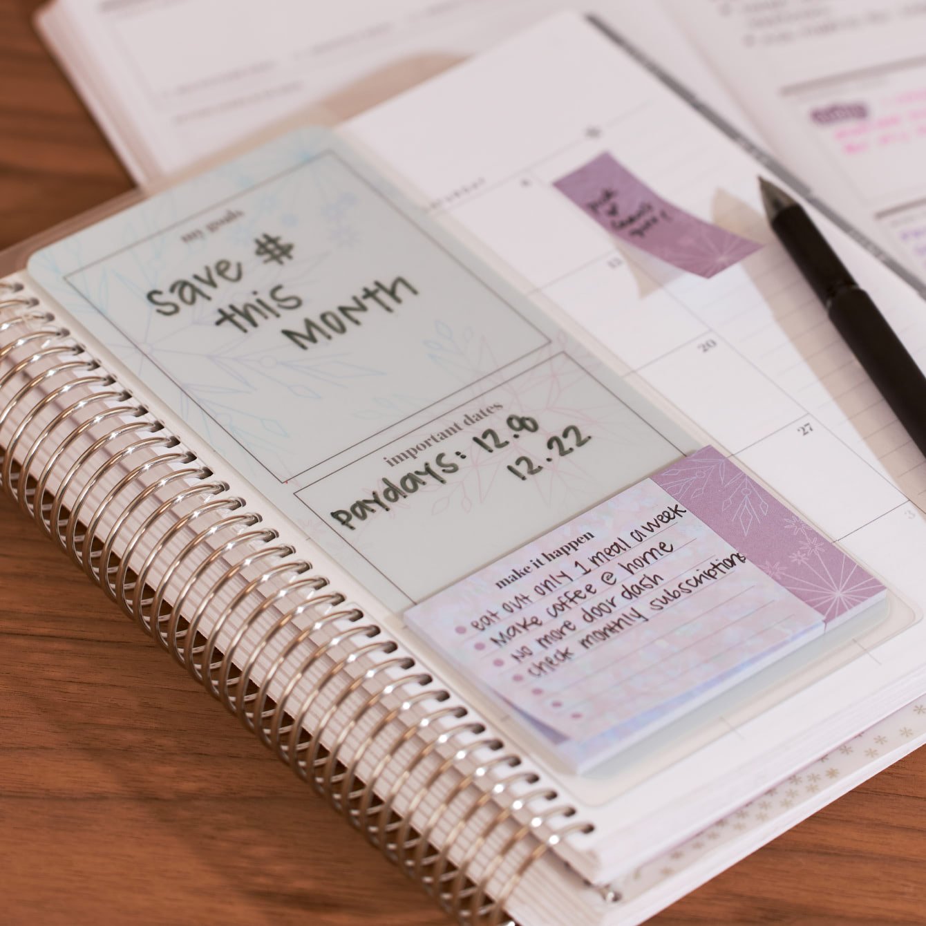 New Year Sticky Notes Dashboard | Erin Condren