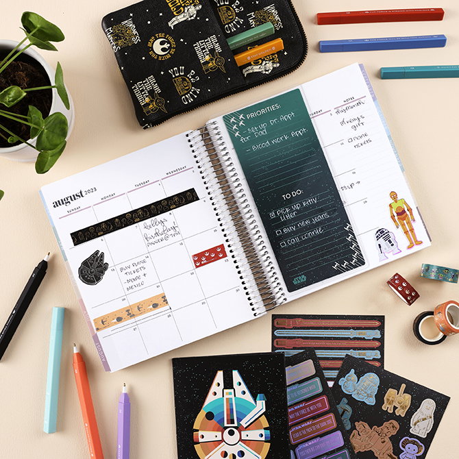 Star Wars Notebooks, Journals & Planners | Erin Condren