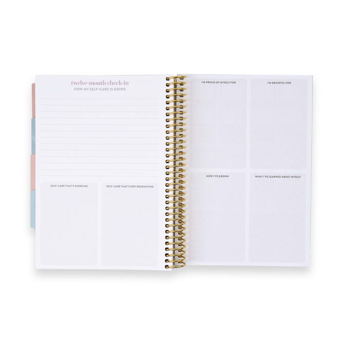 Flourish A5 Self Care Notebook | Erin Condren