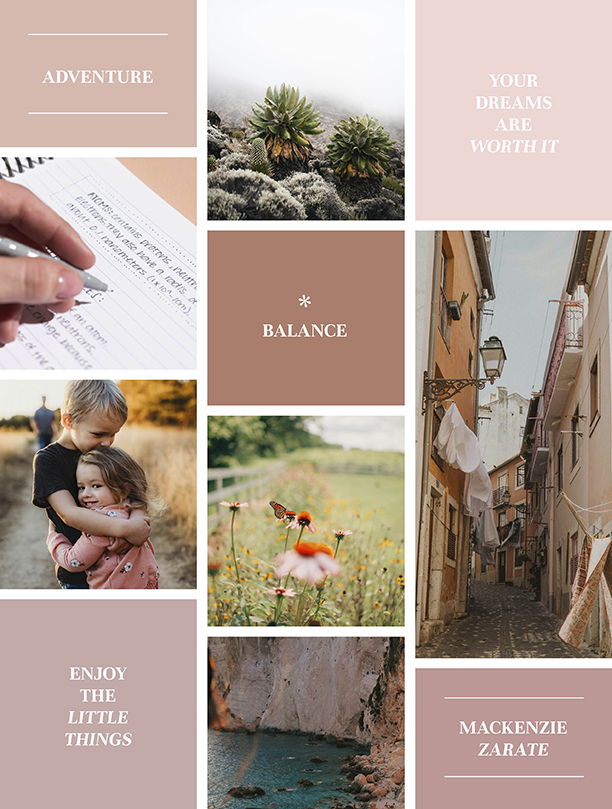 Custom Vision Board Notebook | Erin Condren