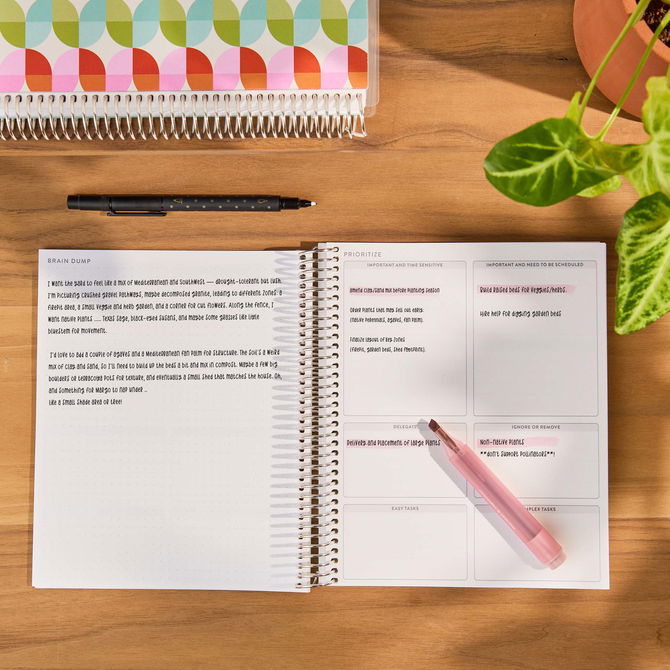 Multifaceted Brain Dump Notebook | Erin Condren