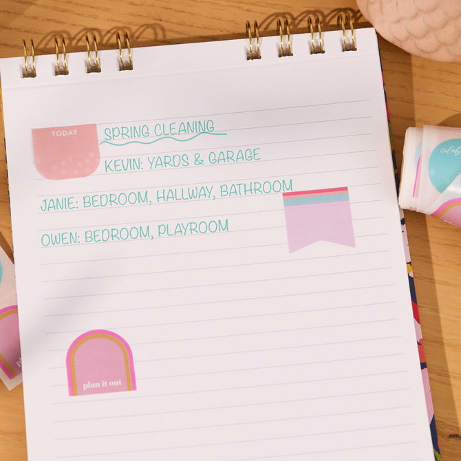 Colorblock Notes Top Spiral Notepad Bundle | Erin Condren