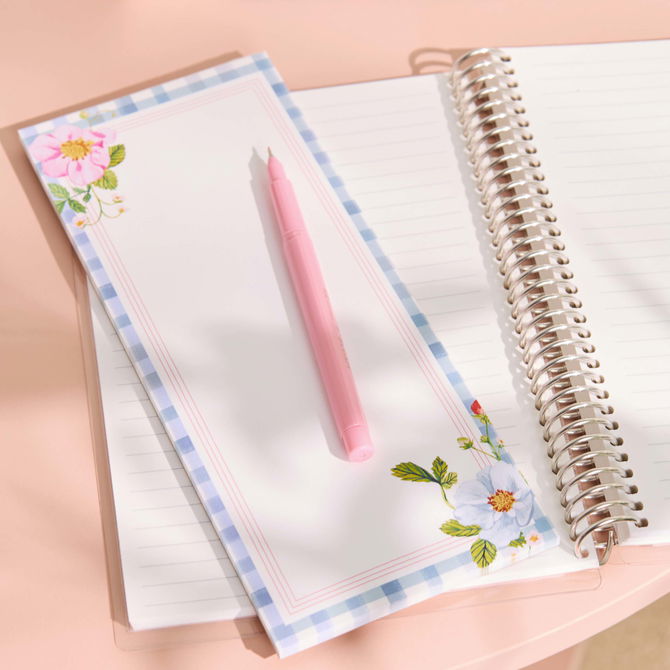 Spring Strawberries A5 Perpetual Lined Notebook Bundle | Erin Condren