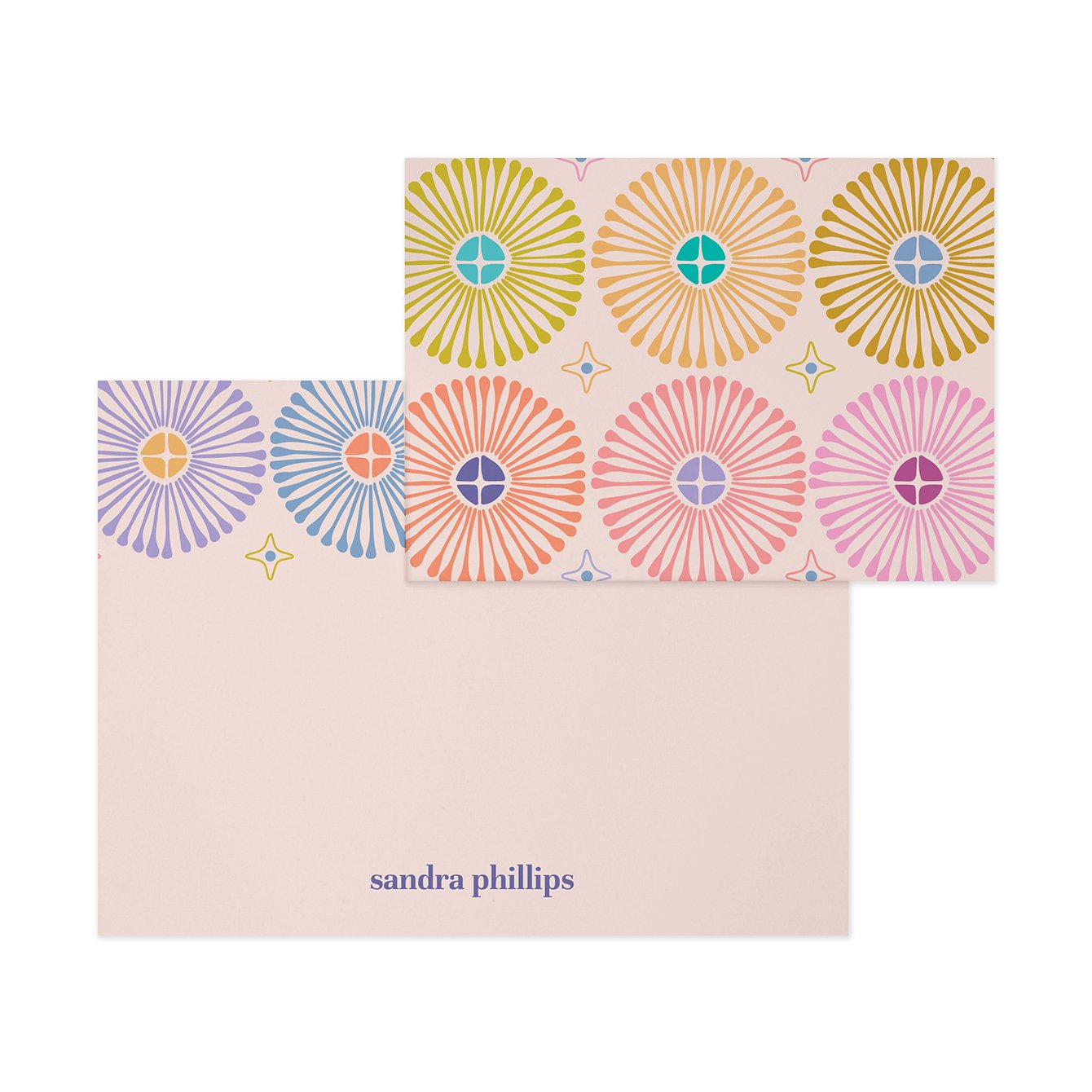 Modern Geometric Personalized Stationery | Erin Condren