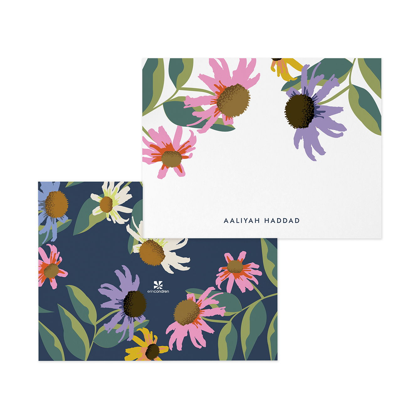 Daisy Blooms Personalized Stationery | Erin Condren