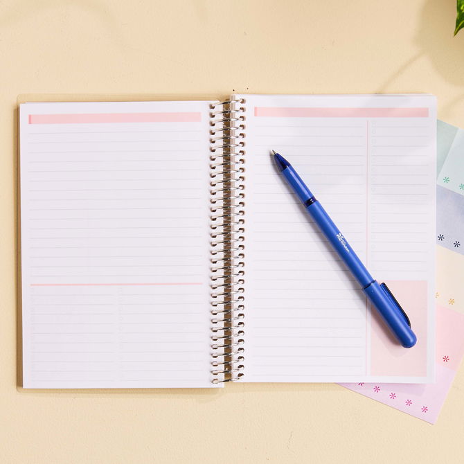 Bold Florals A5 Notebook | Erin Condren