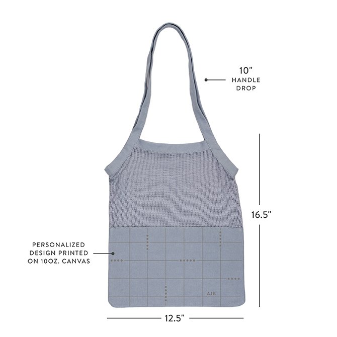 Focused Grid Mesh Tote Bag | Erin Condren