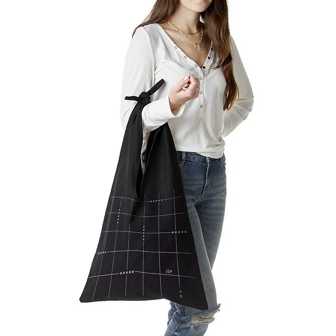 Focused Grid Triangle Tote Bag | Erin Condren