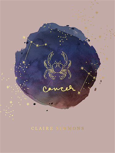 Metallic Watercolor Astrology Covers | Erin Condren