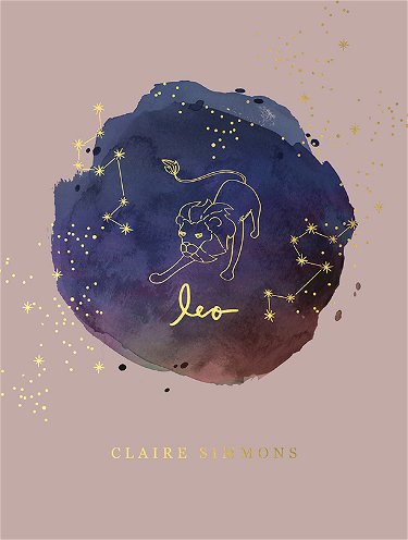 Metallic Watercolor Astrology Covers | Erin Condren