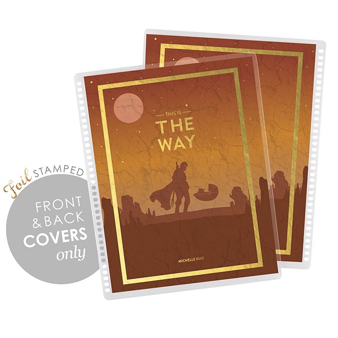 Star Wars Metallic This Is the Way Covers | Erin Condren