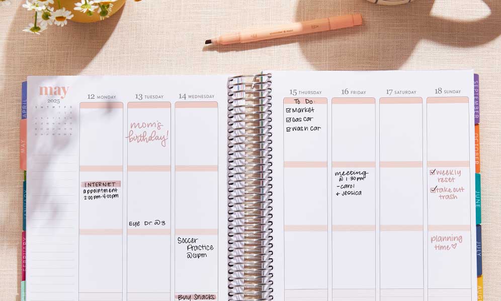 Agenda vs Planner: What's the Difference? | Erin Condren