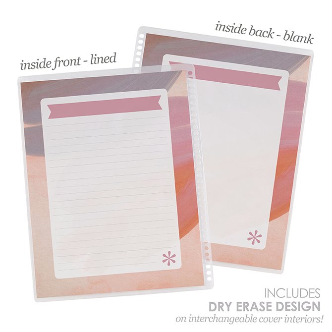 Interchangeable Journal Covers, Notebook & Planner Covers