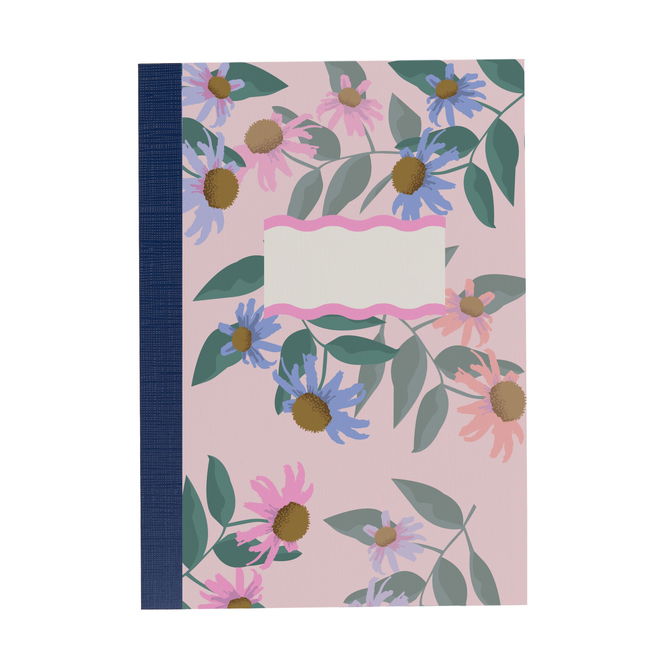 Daisy Blooms Lined B6 Notebook | Erin Condren