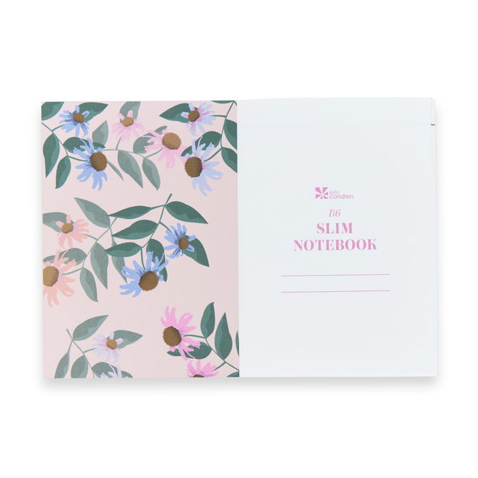 Daisy Blooms Lined B6 Notebook | Erin Condren