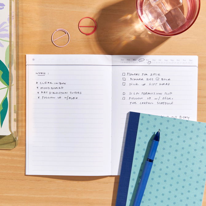 Monaco Lined B6 Notebook | Erin Condren