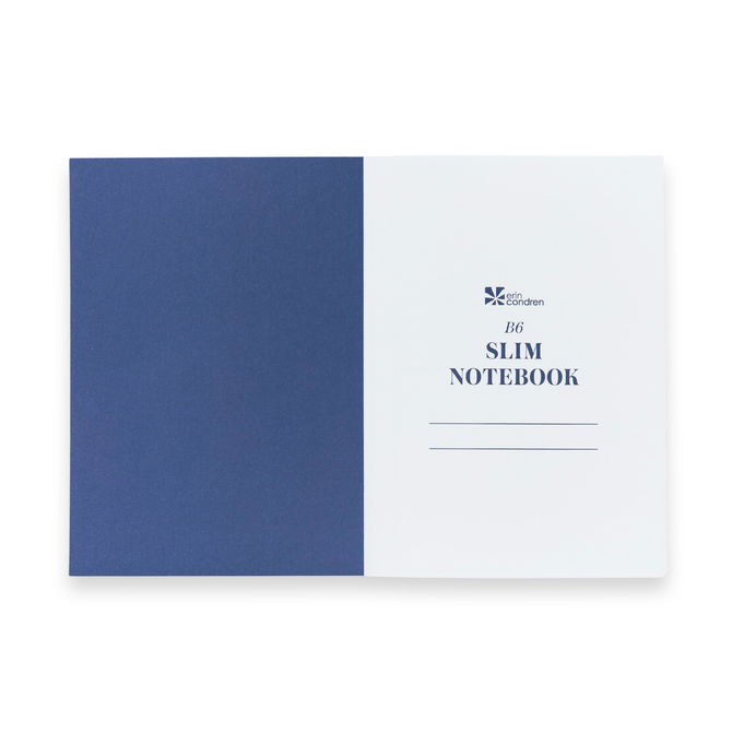 Navy Productivity Graph B6 Notebook | Erin Condren