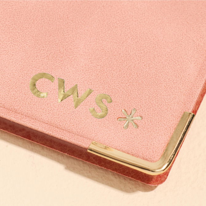 Cherry Blossom Vegan Leather B6 Notebook Cover | Erin Condren