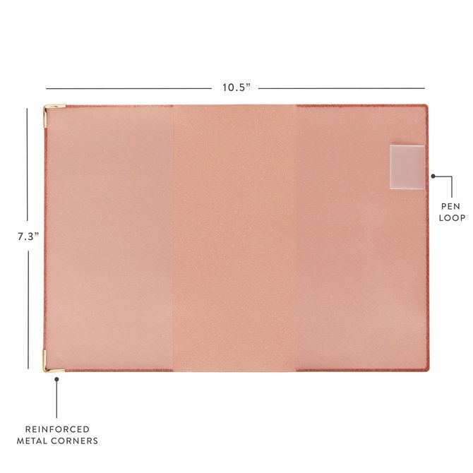 Cherry Blossom Vegan Leather B6 Notebook Cover | Erin Condren