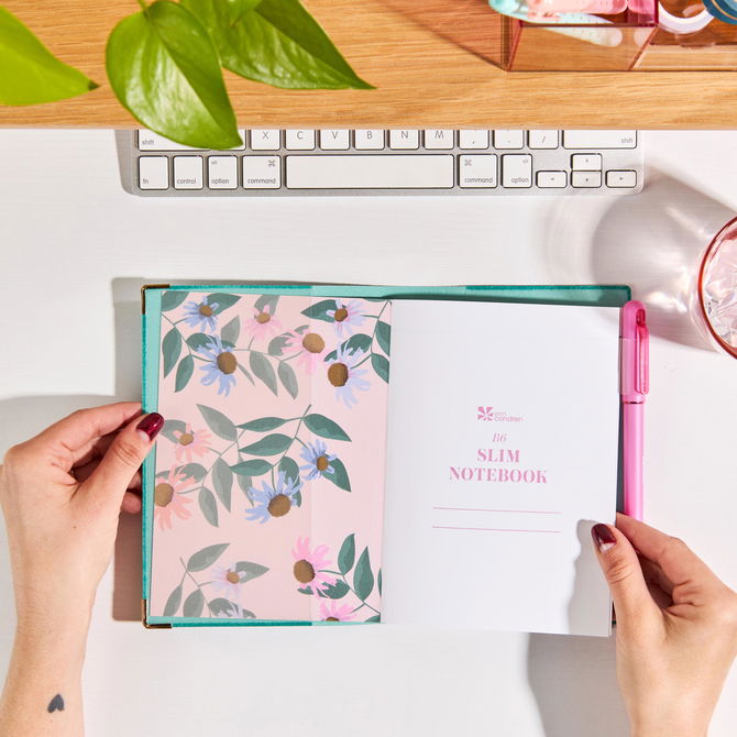 Monaco Vegan Leather B6 Notebook Cover | Erin Condren