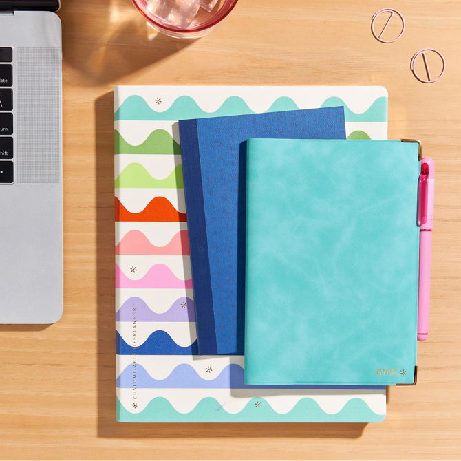 Monaco Vegan Leather B6 Notebook Cover | Erin Condren