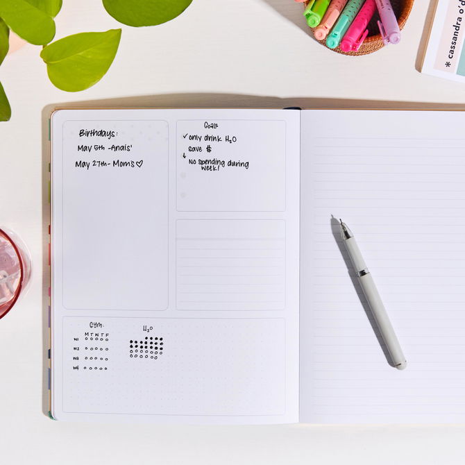 Colorwave 8x10 Undated Softbound LifePlanner™ | Erin Condren