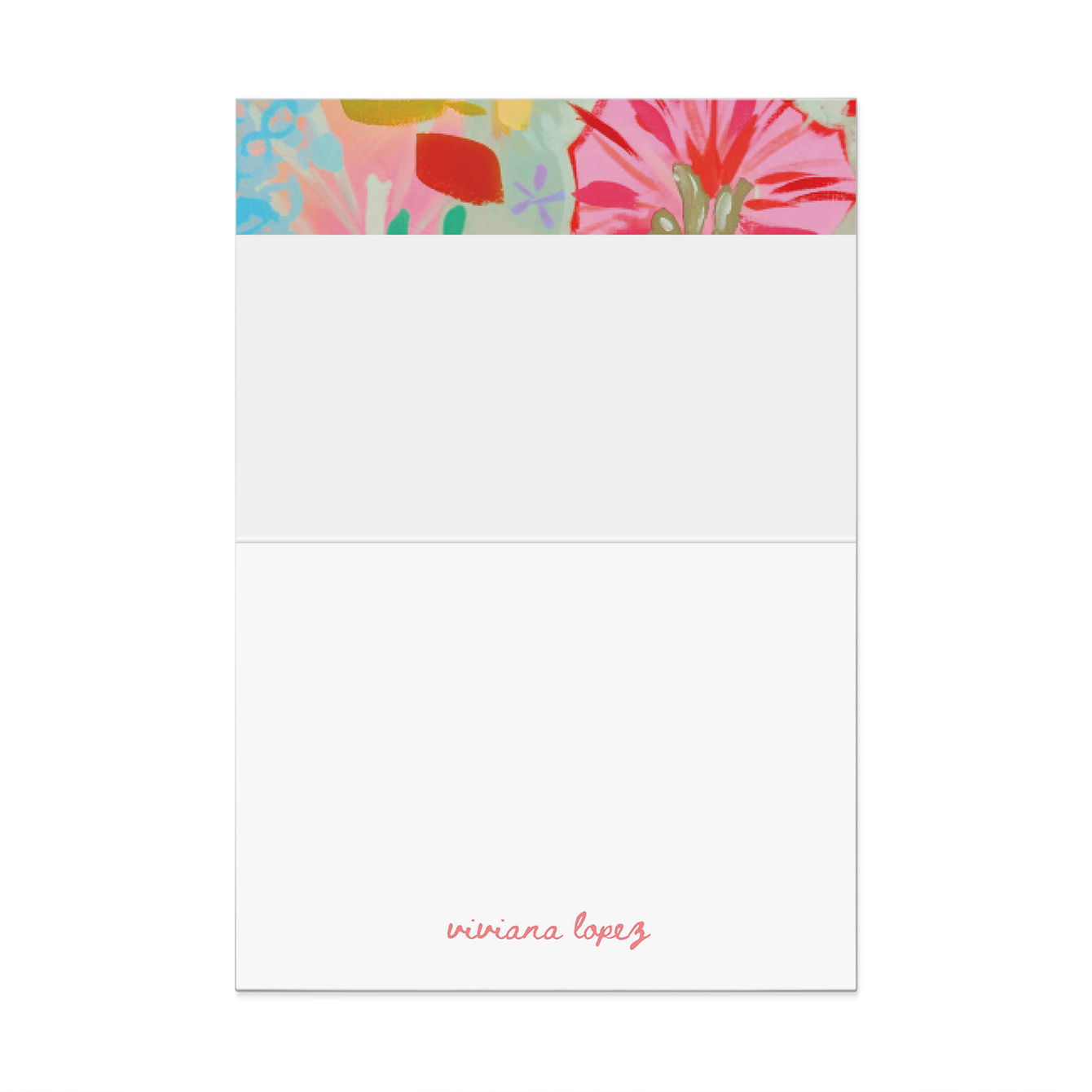 Bold Floral Personalized Stationery | Erin Condren