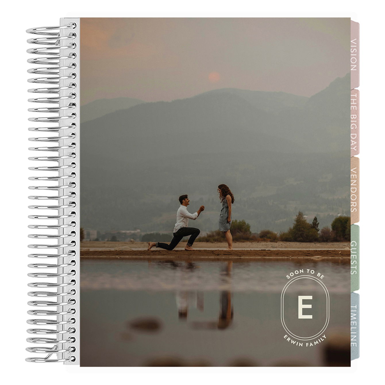 Pure Focus Monogram Wedding Planner | Erin Condren