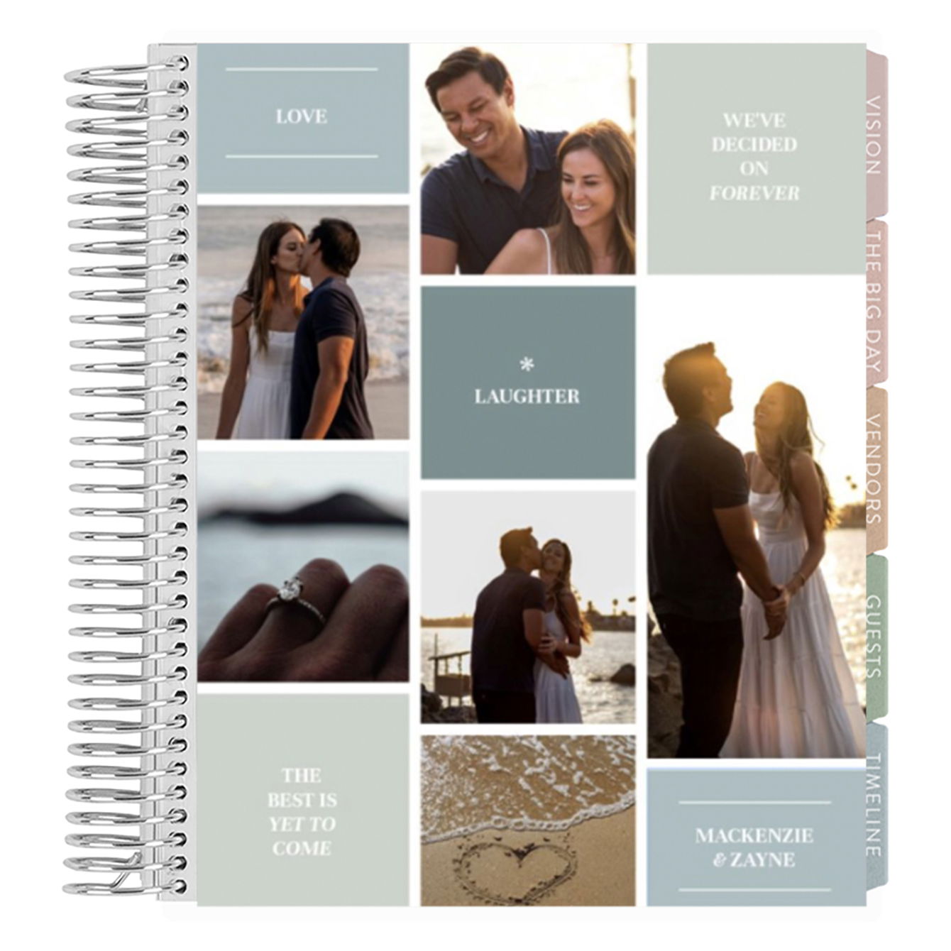 Custom Vision Board Wedding Planner | Erin Condren