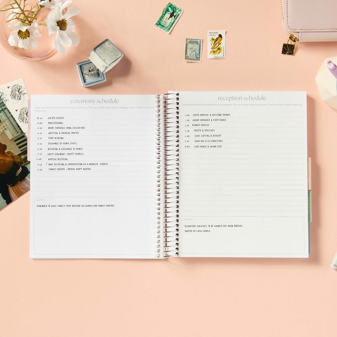 Pure Focus Monogram Wedding Planner | Erin Condren