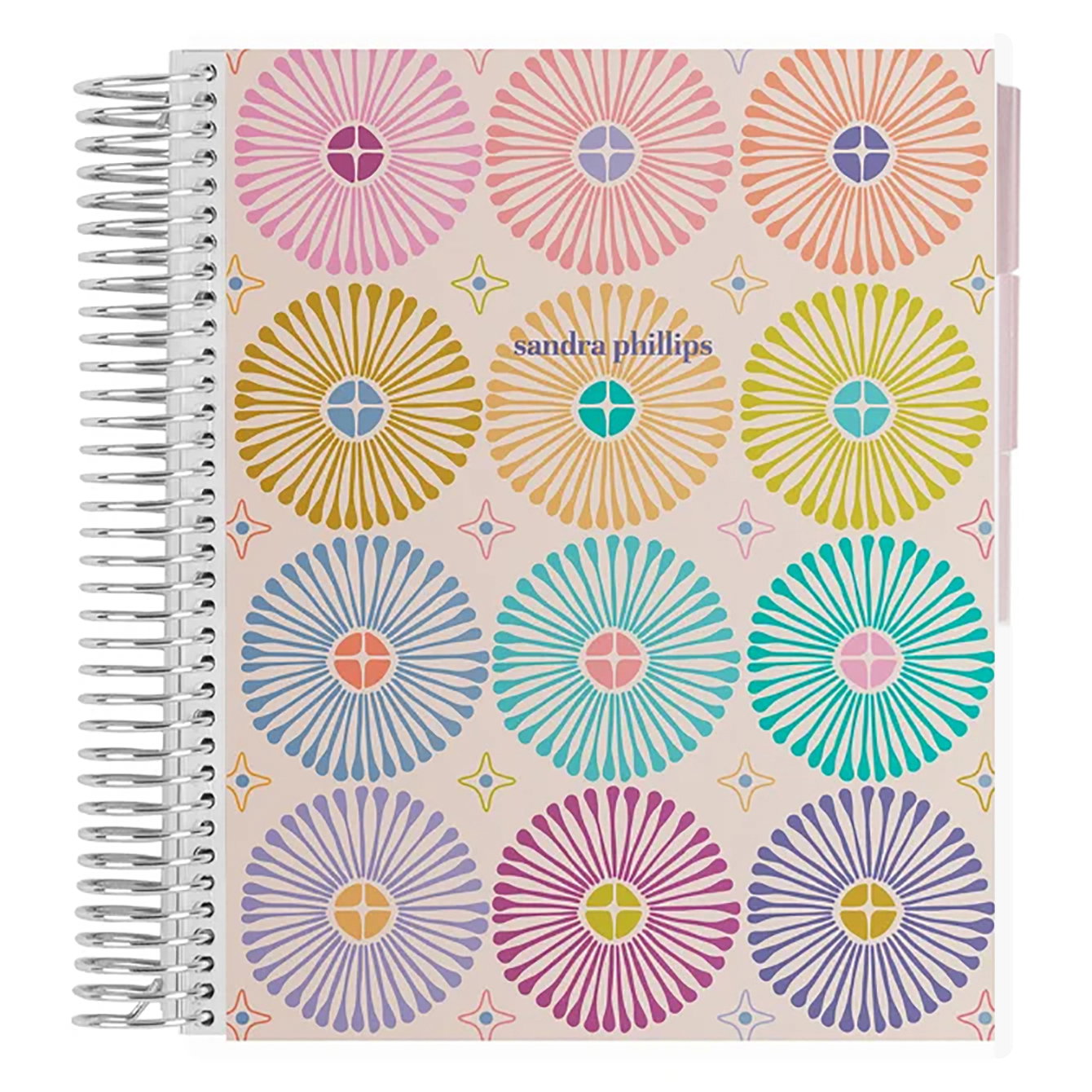 Modern Geometric Premium 3 Subject Notebook | Erin Condren