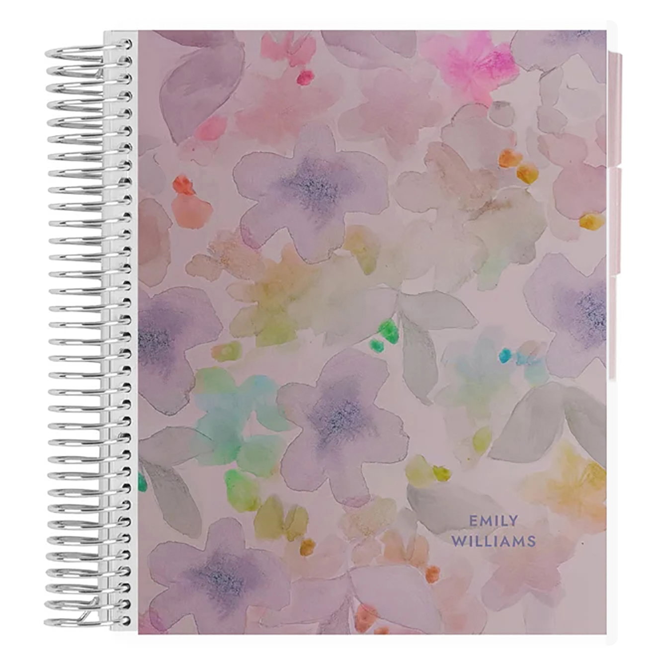 Watercolor Blossom Premium 3 Subject Notebook | Erin Condren
