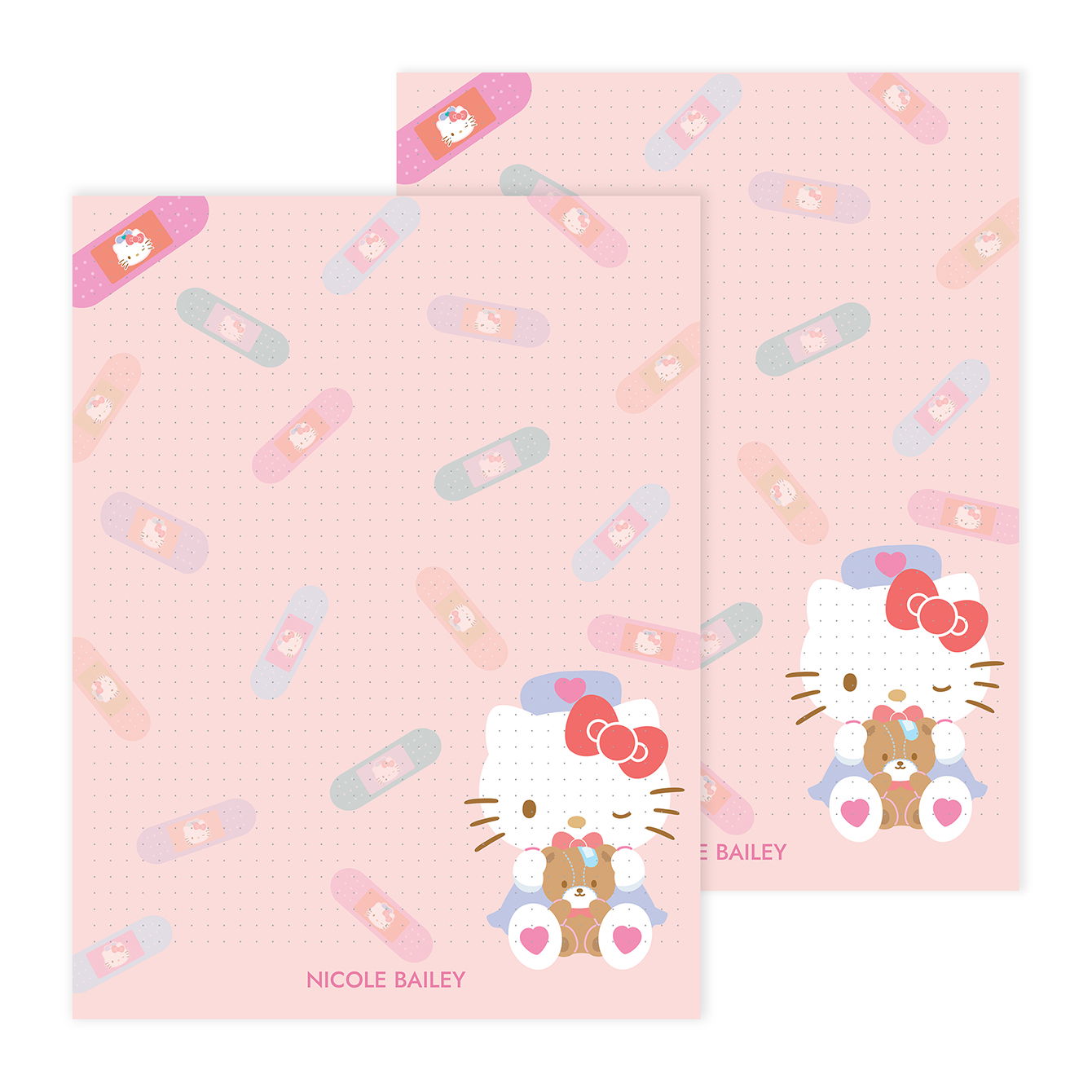 Hello Kitty Healing Notepad 2pk | Erin Condren