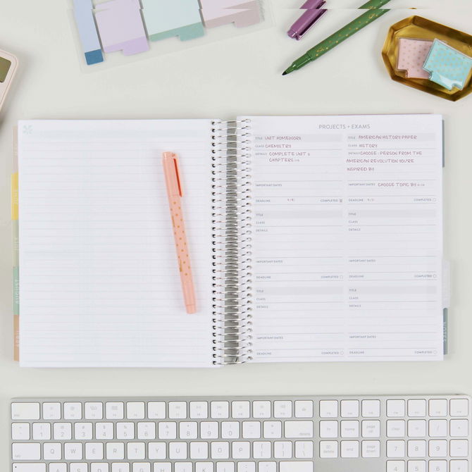 Minimal Collage Academic Planner | Erin Condren