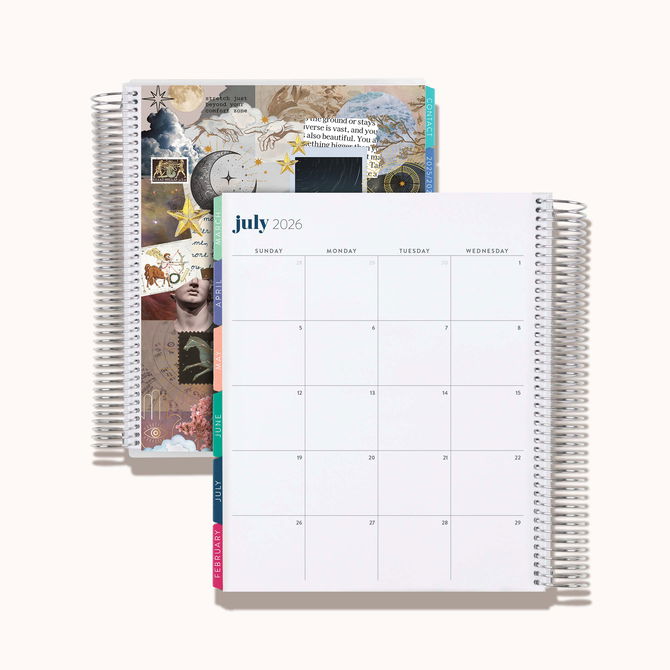 Cosmic Collage Teacher Lesson Planner | Erin Condren