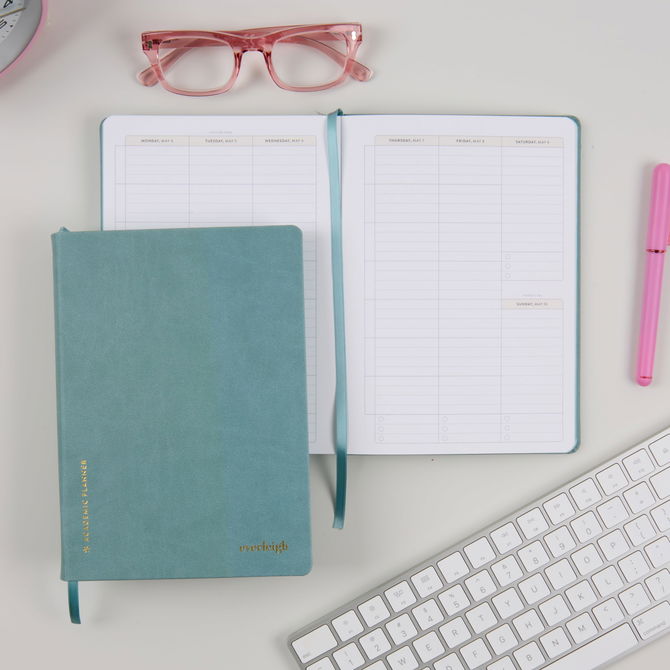 Eucalyptus A5 Softbound Academic Planner | Erin Condren